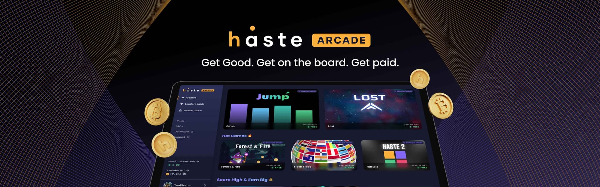 HandCash App Gallery | Haste Arcade